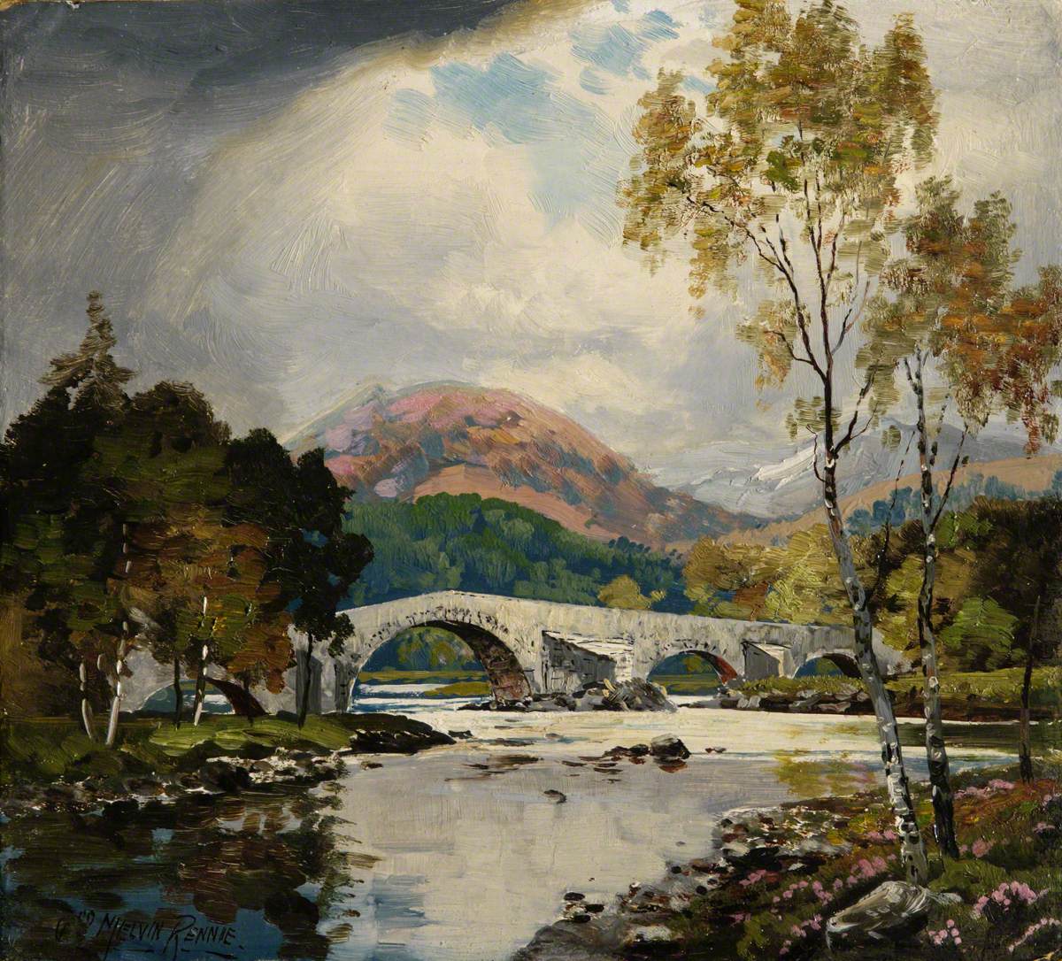 Old Bridge of Dee, Invercauld | Art UK
