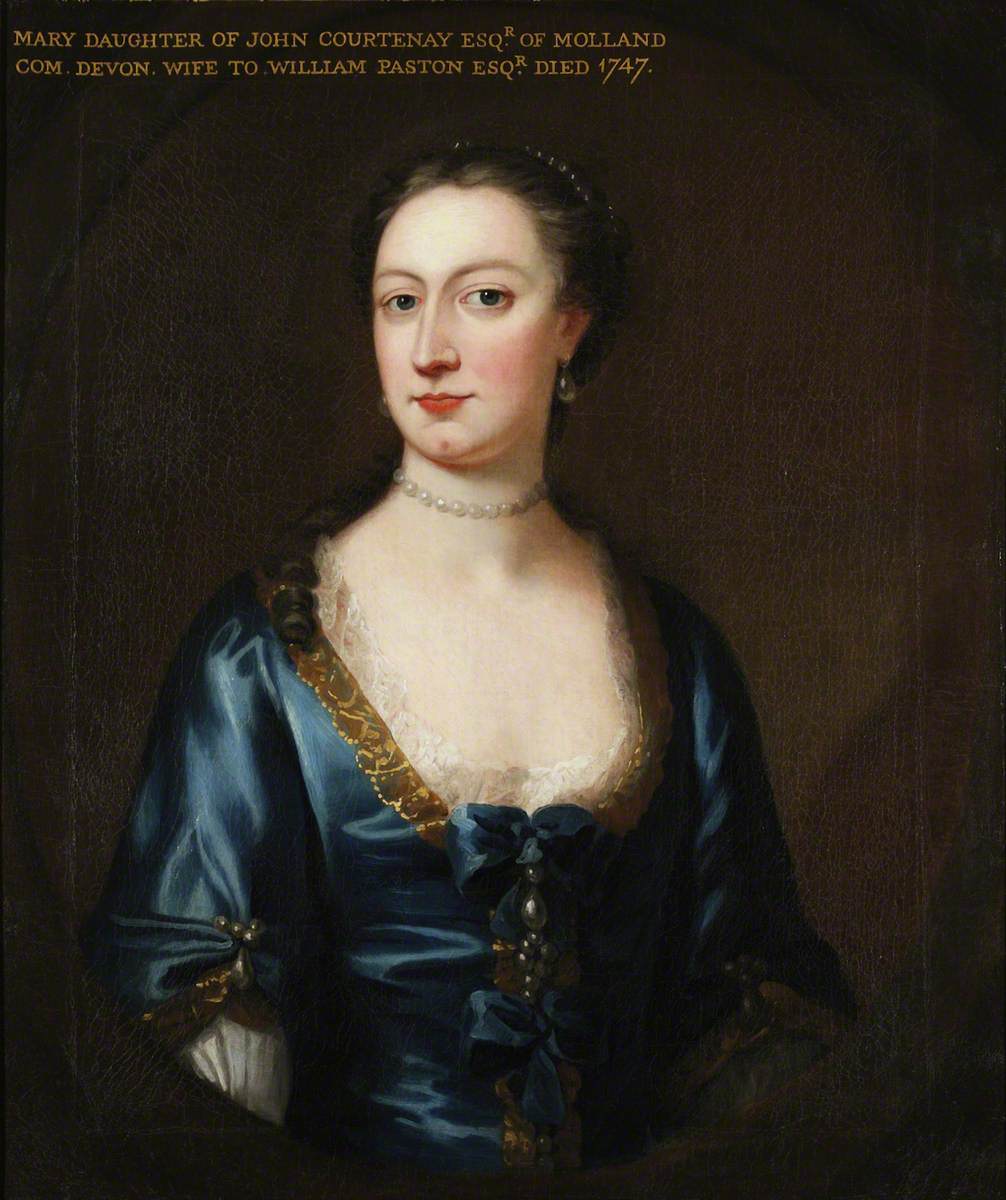 Mary Courtenay (d.1747), Mrs William Paston | Art UK