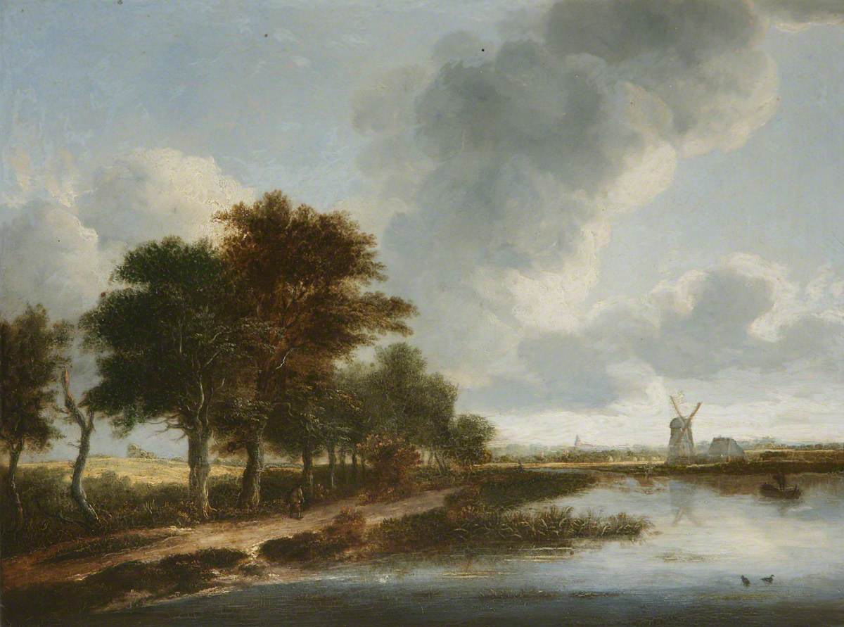 A Dutch River Landscape | Art UK