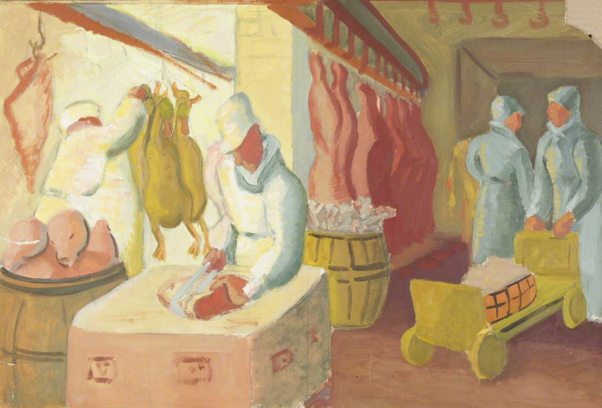 A Butcher's | Art UK