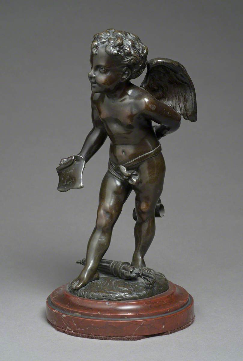 Cupid with Marriage Contract | Art UK