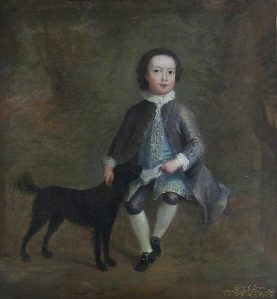 George Venables-Vernon (1735–1813), 2nd Baron Vernon, as a Boy | Art UK