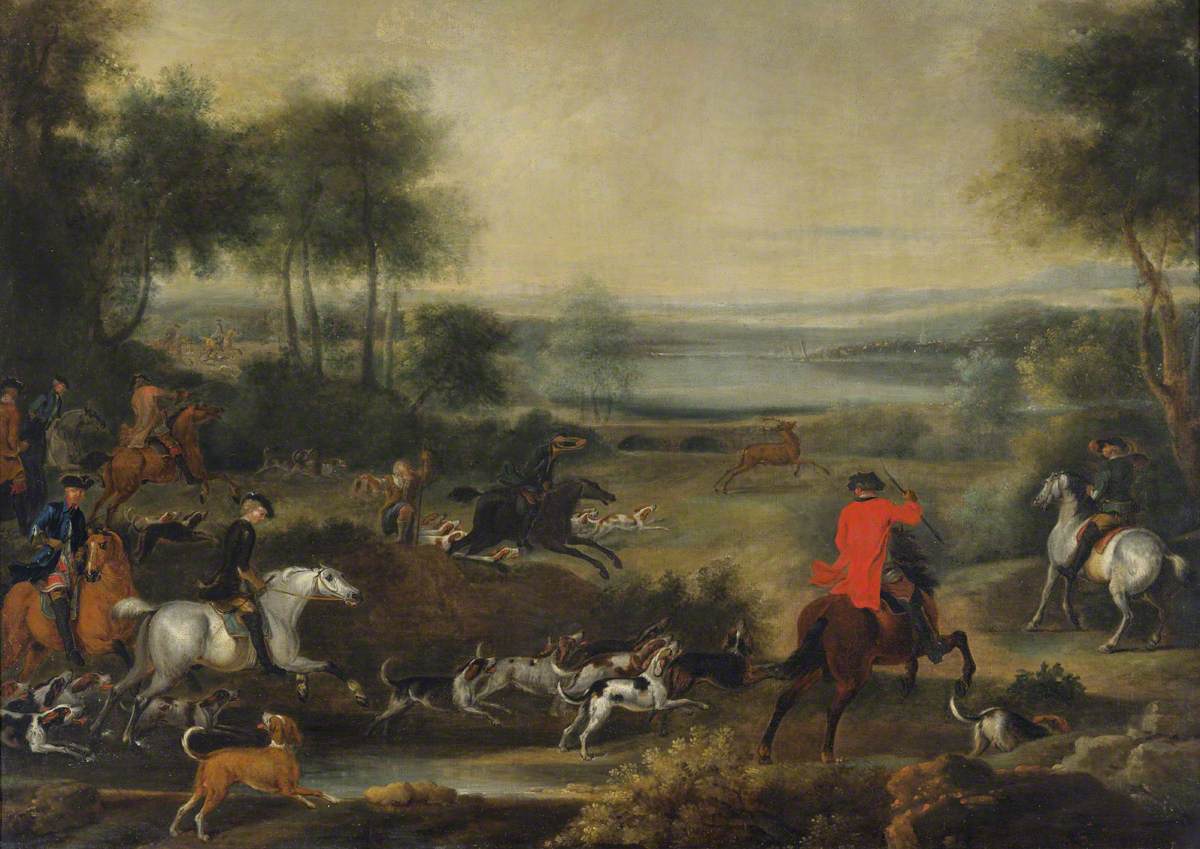 A Stag Hunt in Full Cry | Art UK