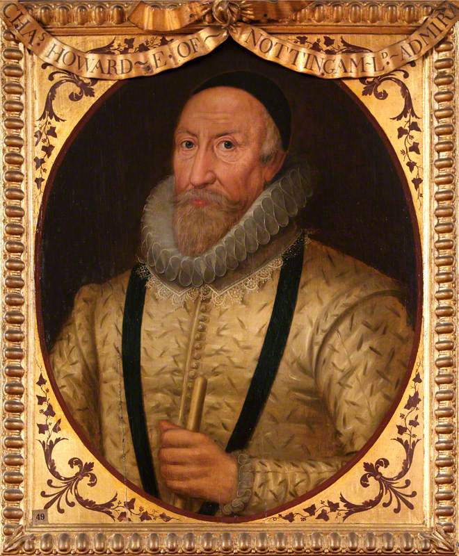Charles Howard (1536–1624), 1st Earl of Nottingham, KG | Art UK