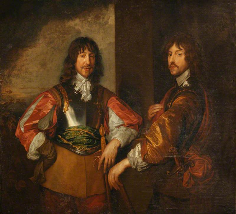 Mountjoy Blount (1597–1665), 1st Earl of Newport, and Lord George ...