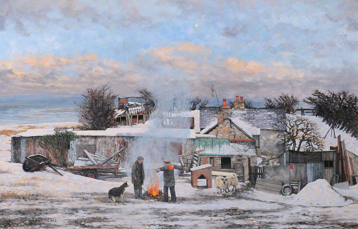 Halkyn Mountain, Winter View | Art UK