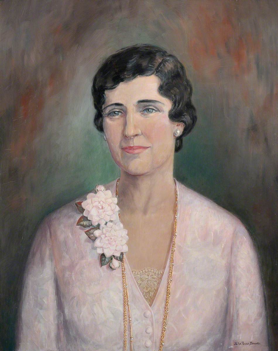 Florence Louise Lindley, Founder of Lowther College, 1896 | Art UK