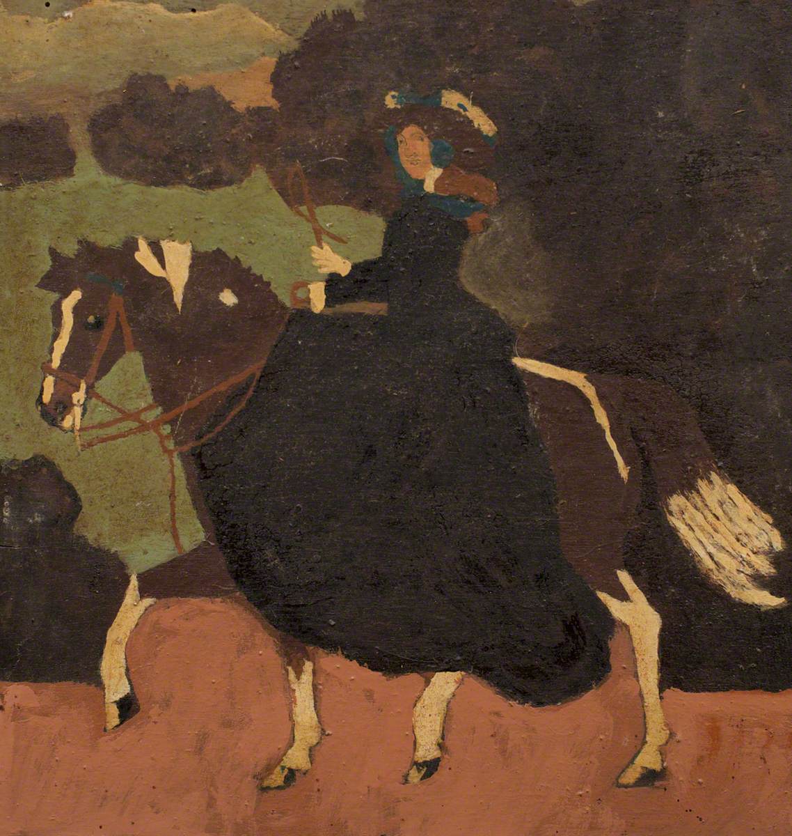 Lady Riding a Horse | Art UK