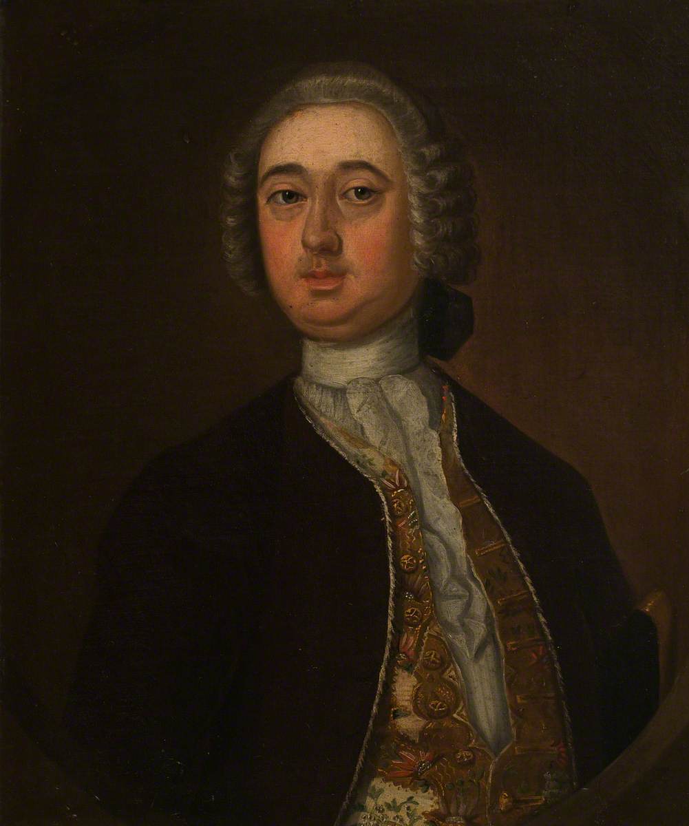 Portrait of a Georgian Man in a Decorative Waistcoat | Art UK