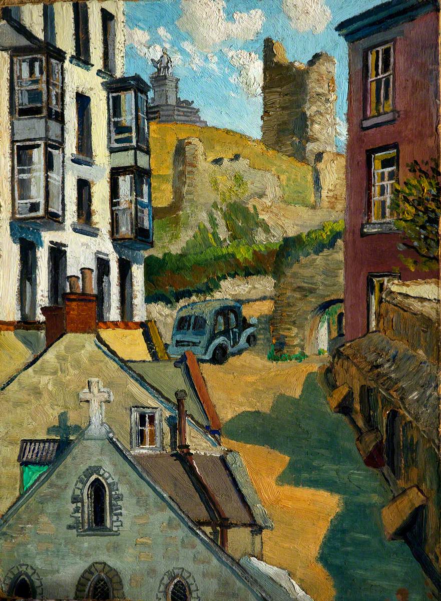 Tenby Castle and Castle Hill | Art UK