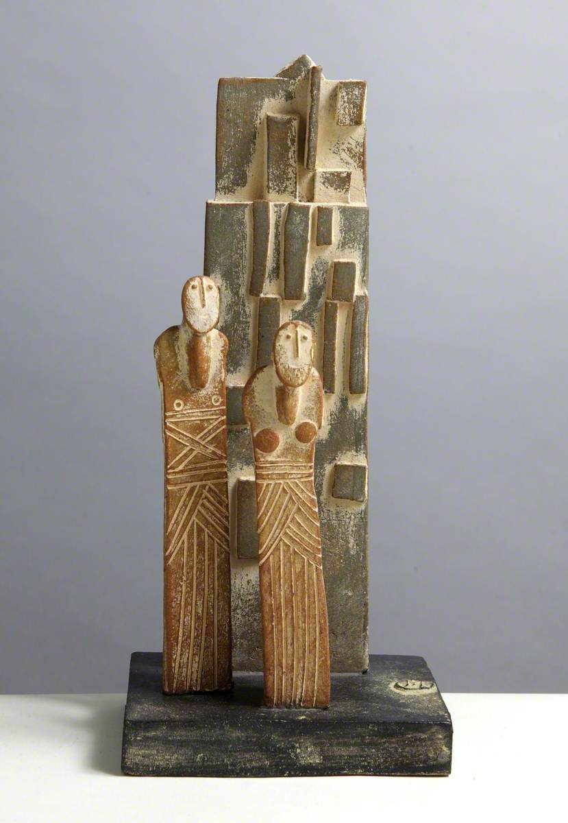 Two Figures and Architecture | Art UK