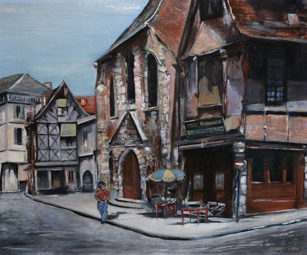 Fifteenth-Century Houses at Mont Lucon | Art UK
