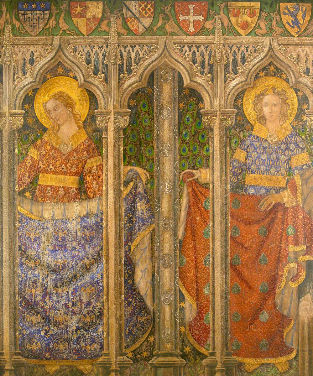 Medieval Paintings Of Angels