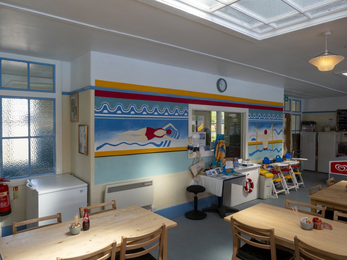Pool Café Mural | Art UK