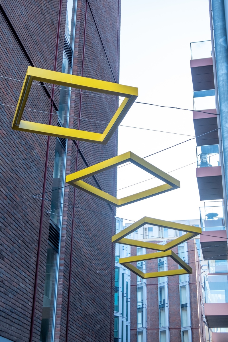 Yellow Suspended Frames | Art UK