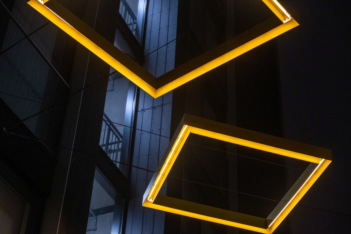 Yellow Suspended Frames | Art UK