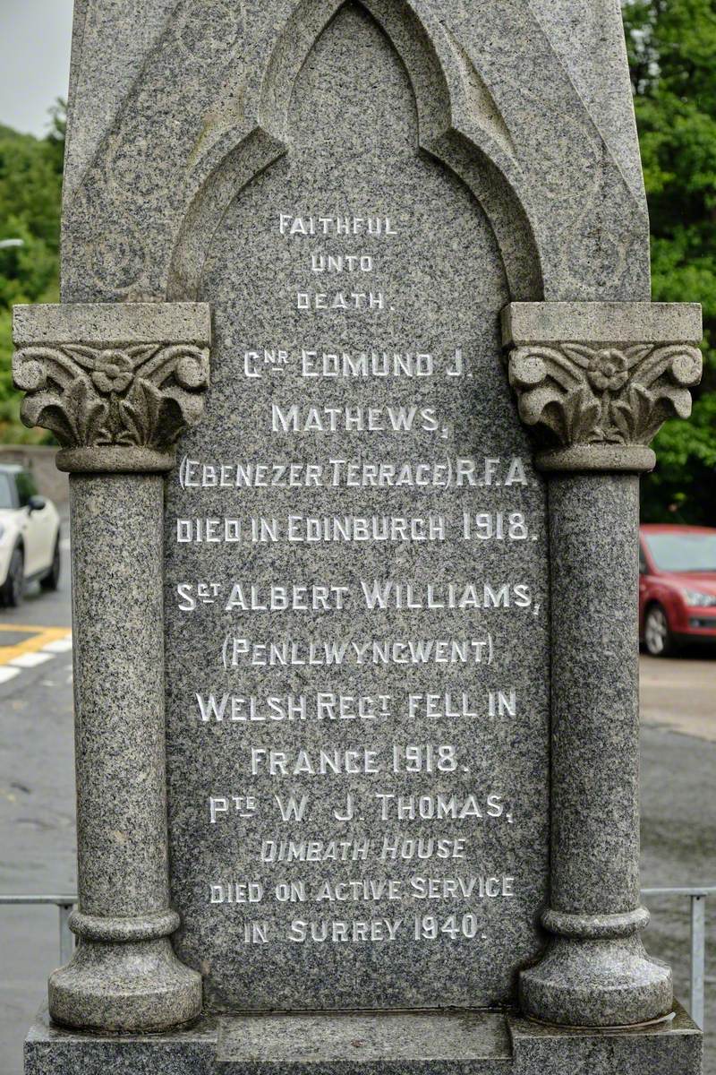 Blackmill War Memorial | Art UK