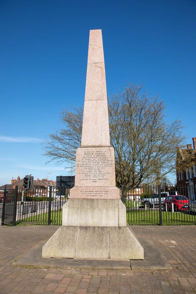 William Hunter Memorial | Art UK