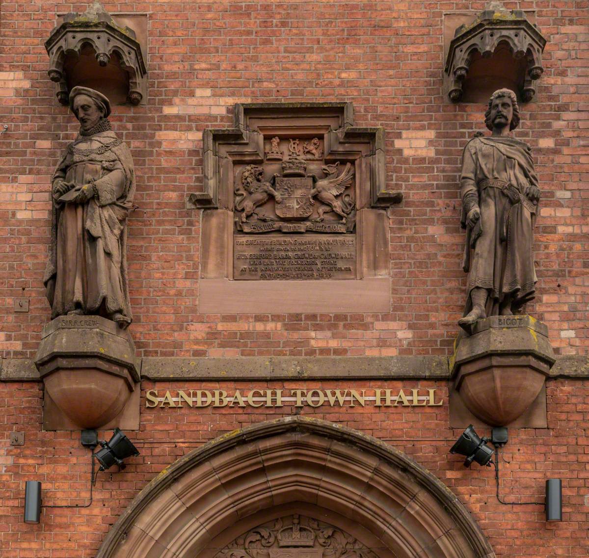 Statues of Bigot de Loges and Sir Ranulph Crew | Art UK