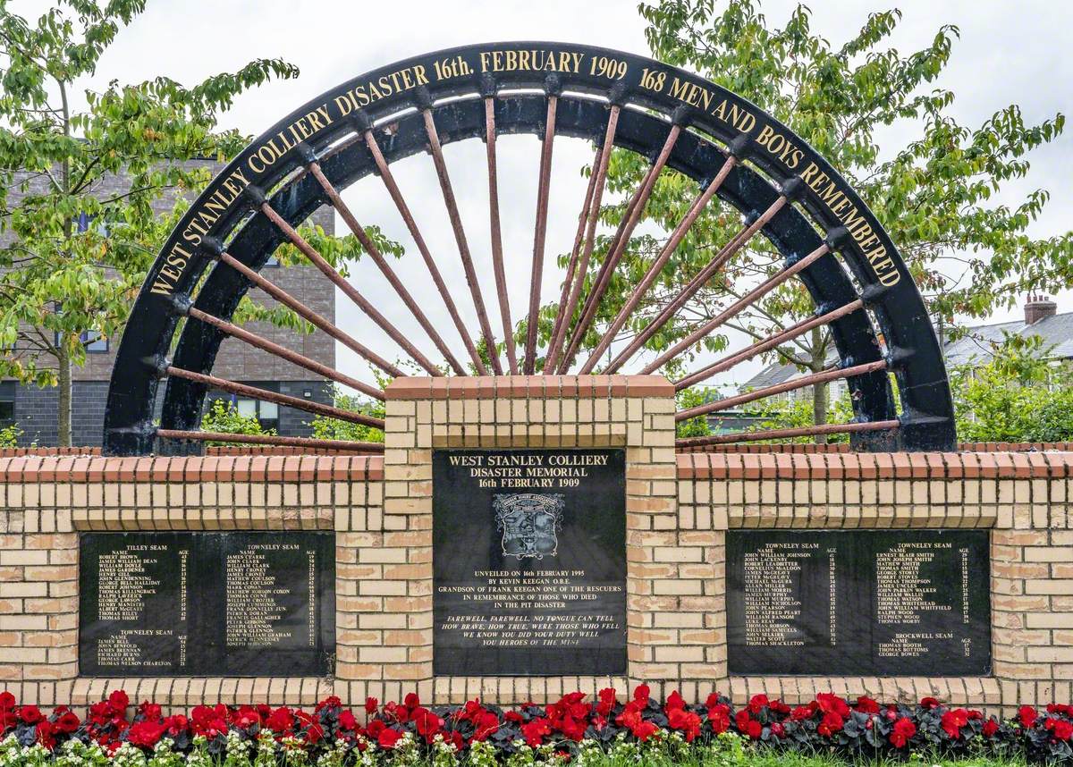 West Stanley Colliery Disaster Memorial | Art UK