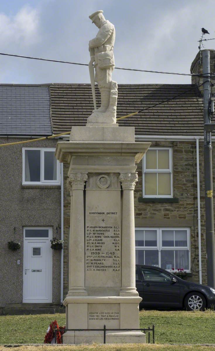 Billy Row and District War Memorial | Art UK