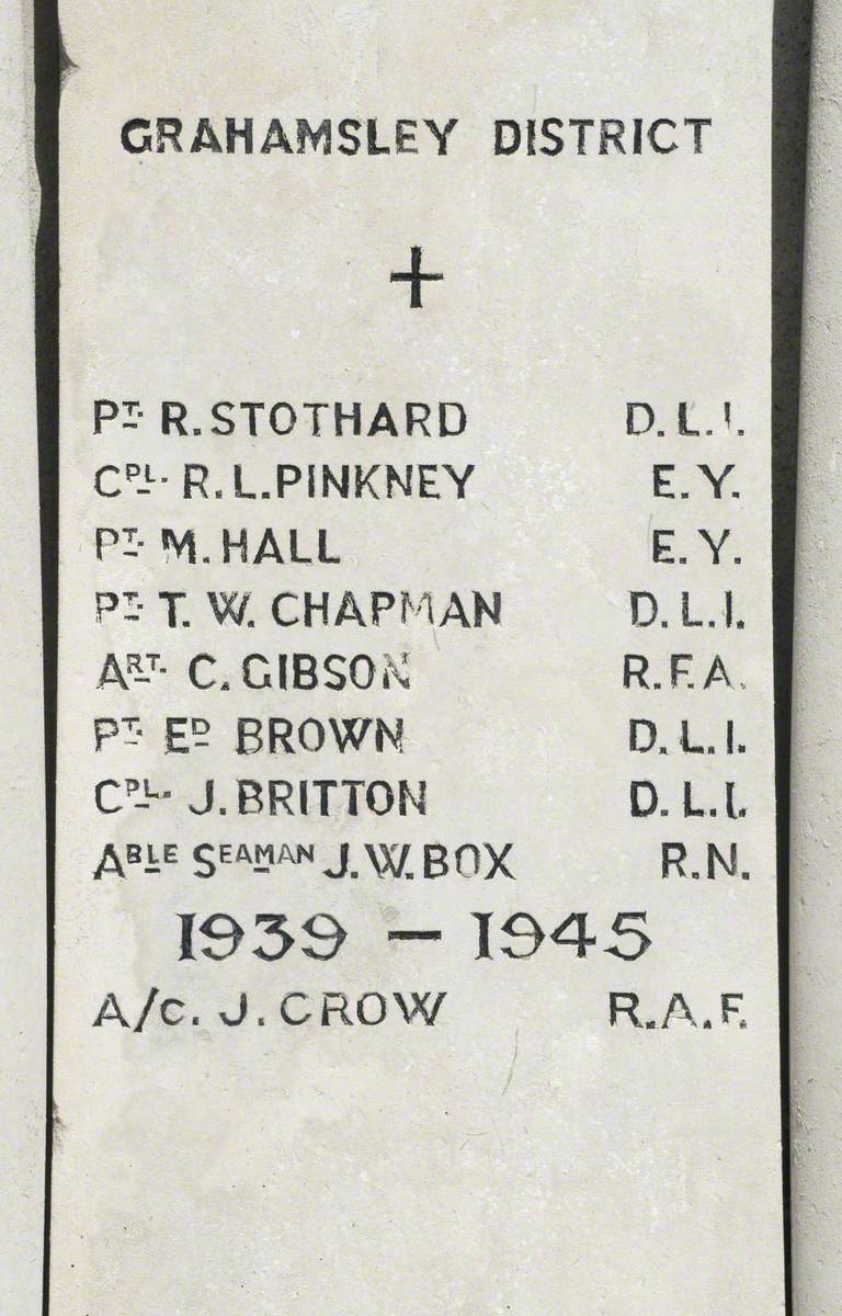 Billy Row and District War Memorial | Art UK