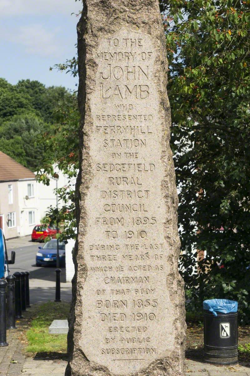 Memorial to John Lamb | Art UK