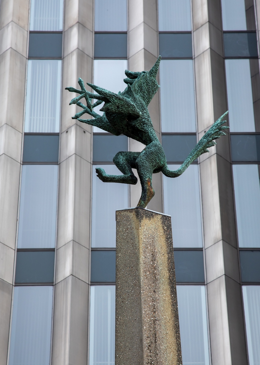 Rampant Enfield Beast | Art UK