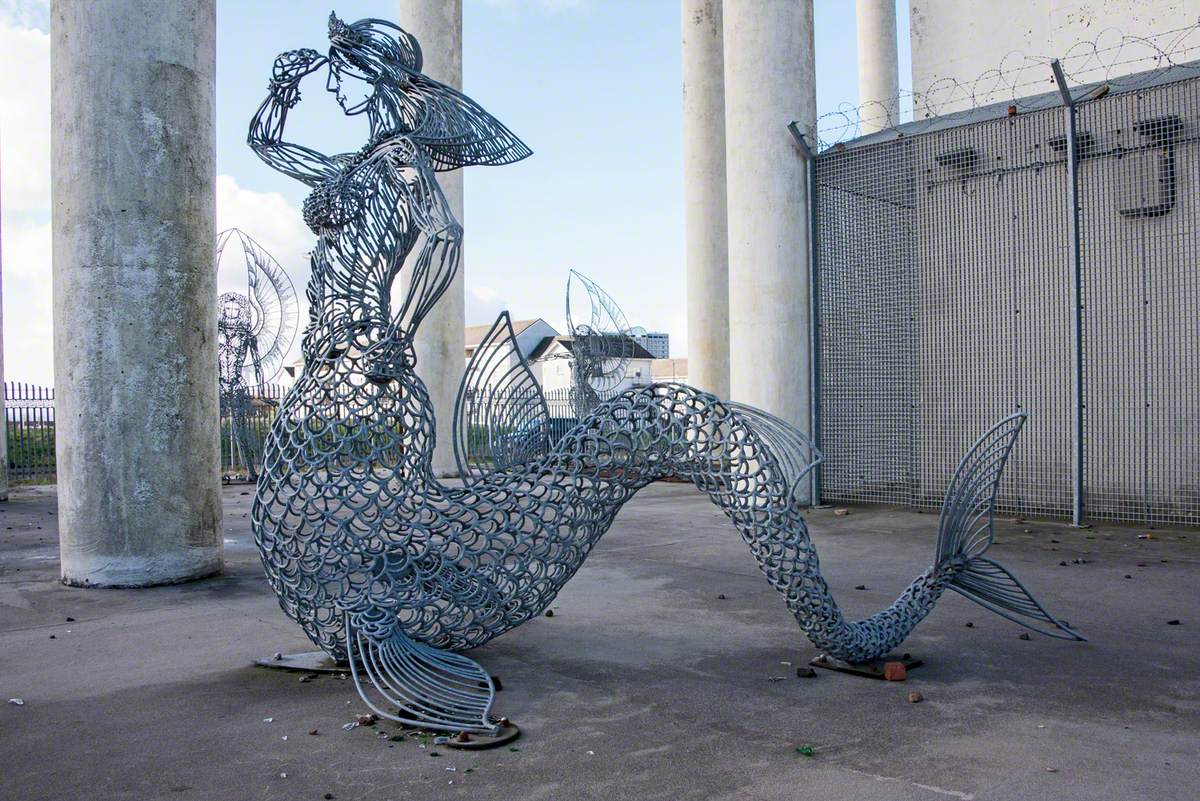 The Neptune Project: Poseidon, Mermaid, and Three Sirens | Art UK