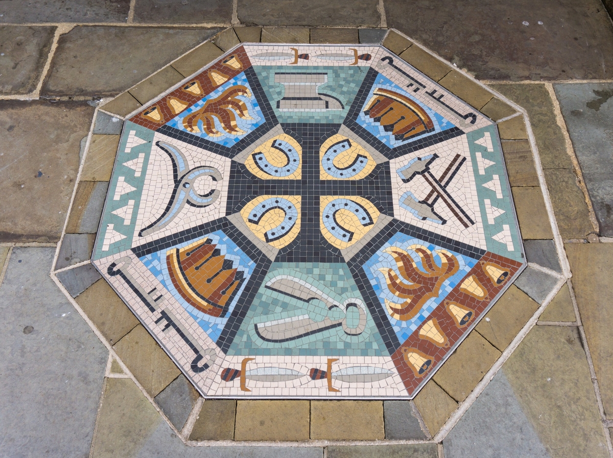 Blacksmith Trade Mosaic (St Johns) | Art UK