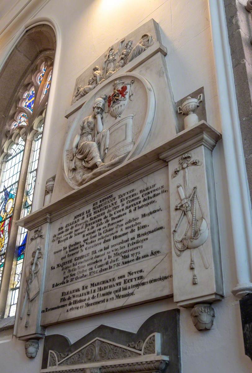 Monument to General Joshua le Marchant | Art UK