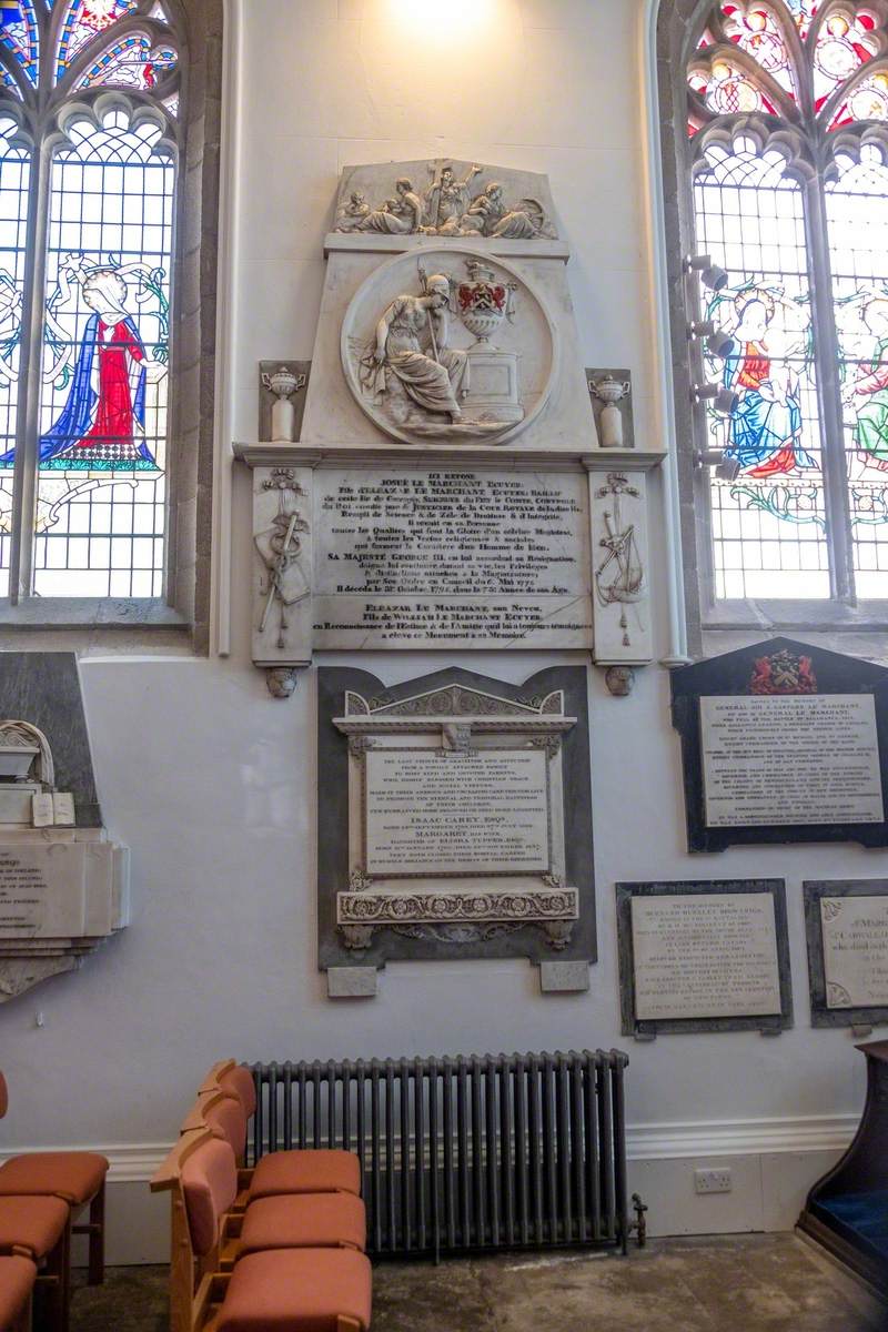 Monument to General Joshua le Marchant | Art UK