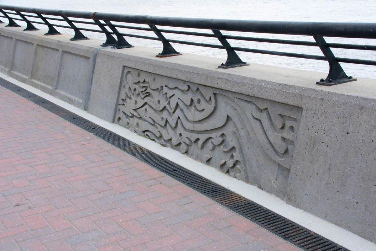 Reliefs in Dock Wall | Art UK