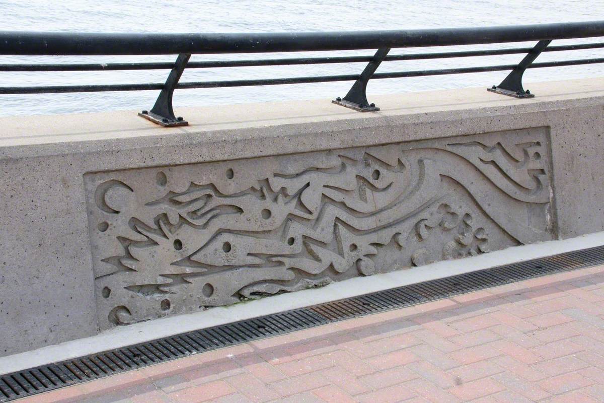 Reliefs in Dock Wall | Art UK