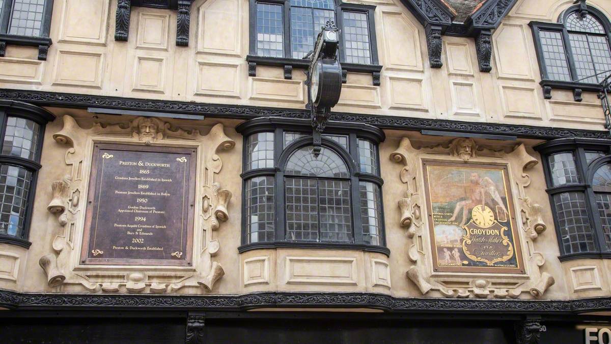Architectural Decoration on Former Croydons the Jewellers | Art UK