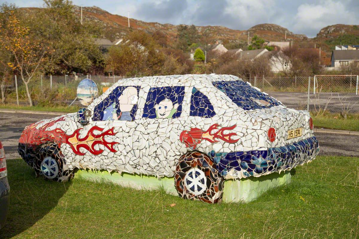 Mosaic Car | Art UK