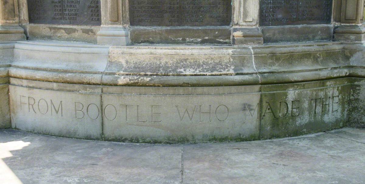 Bootle War Memorial | Art UK