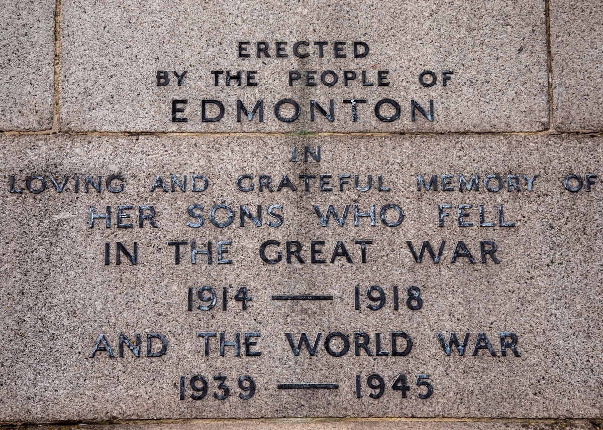 Edmonton Memorial | Art UK