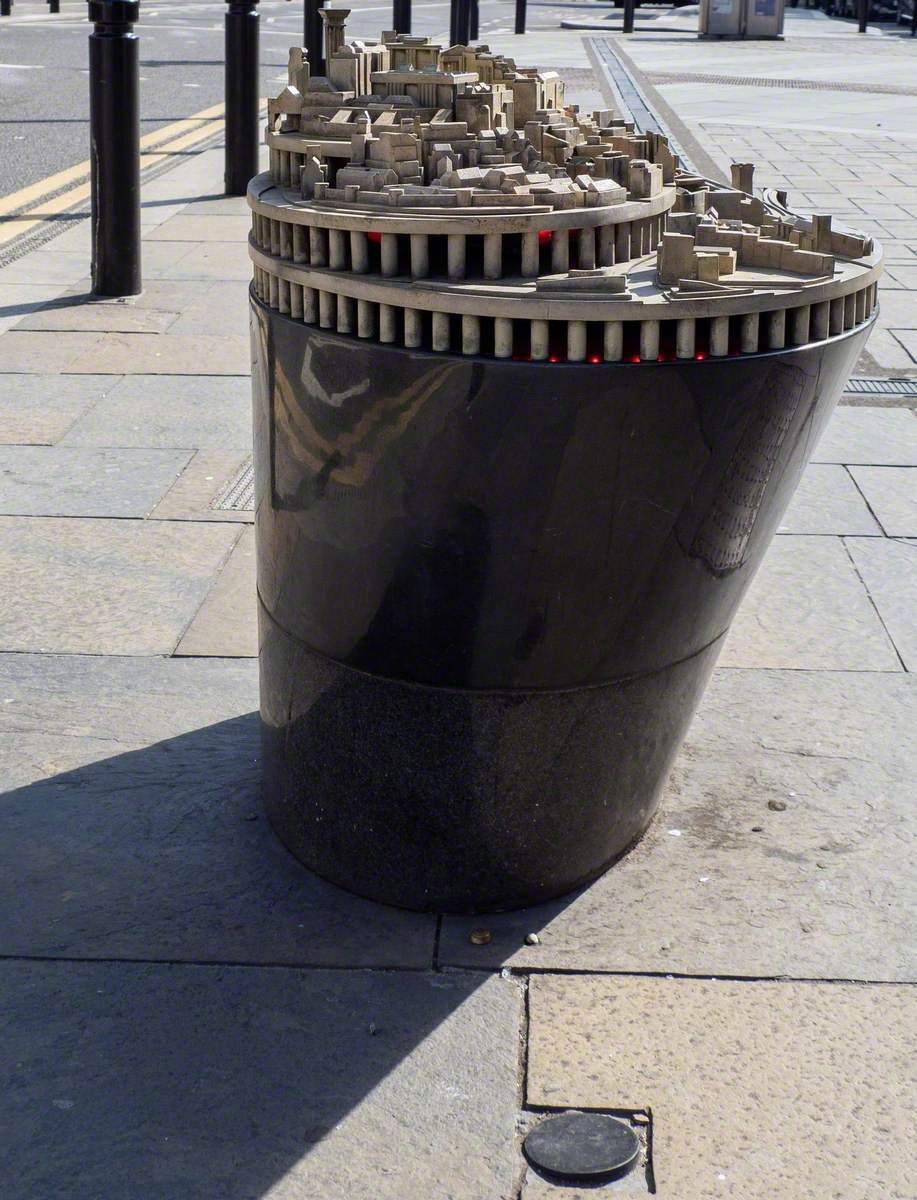 The Grainger Town Sculptural Map | Art UK