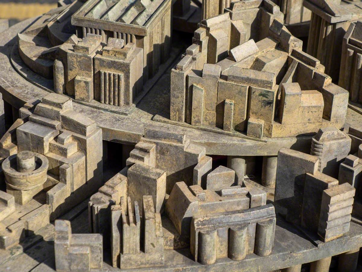 The Grainger Town Sculptural Map | Art UK