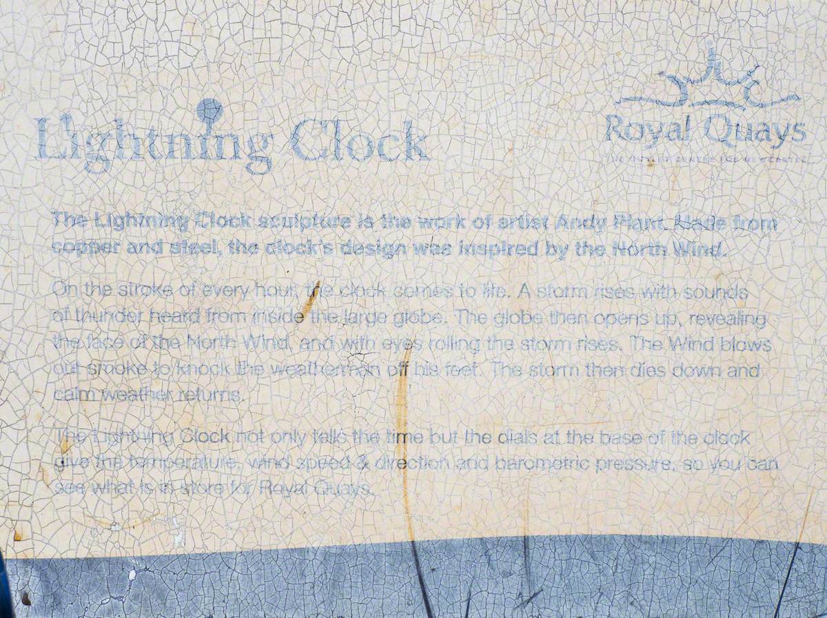 Lightning Clock | Art UK