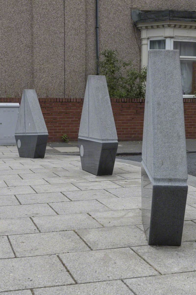 Street Bollards (Ice Cream, Fish, Boats) | Art UK