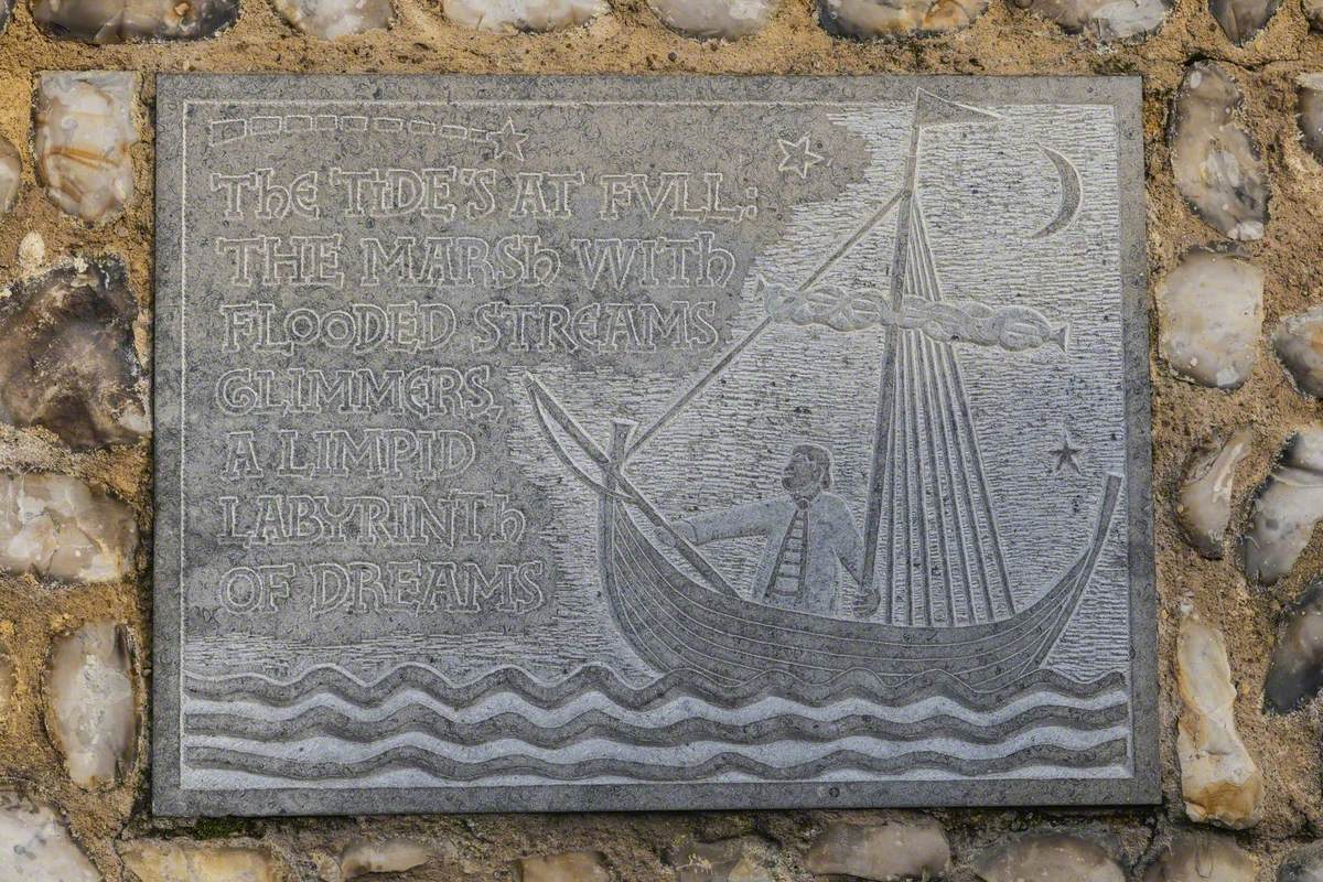 Plaques on Wall of the Castle Mound | Art UK