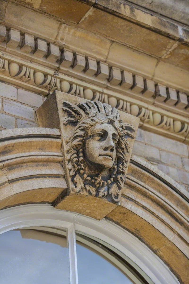 Keystones on former Bank | Art UK