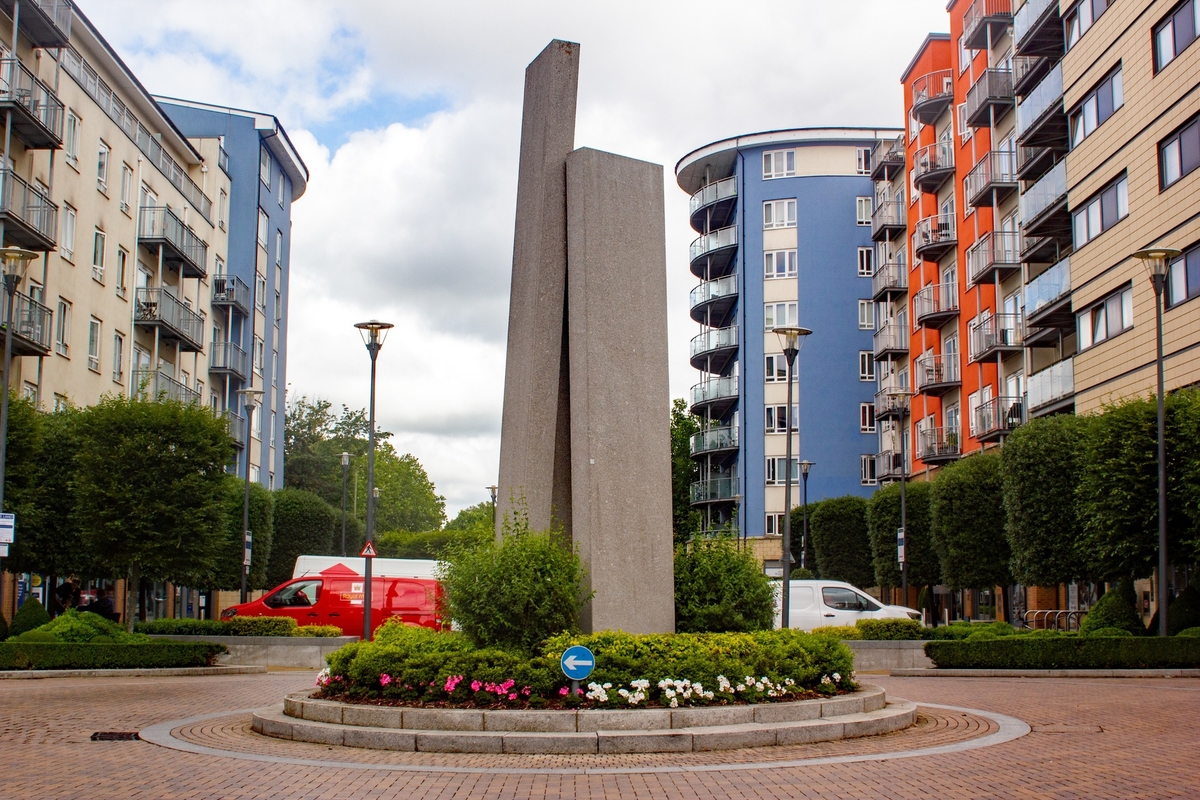 Concrete Standing Stones | Art UK