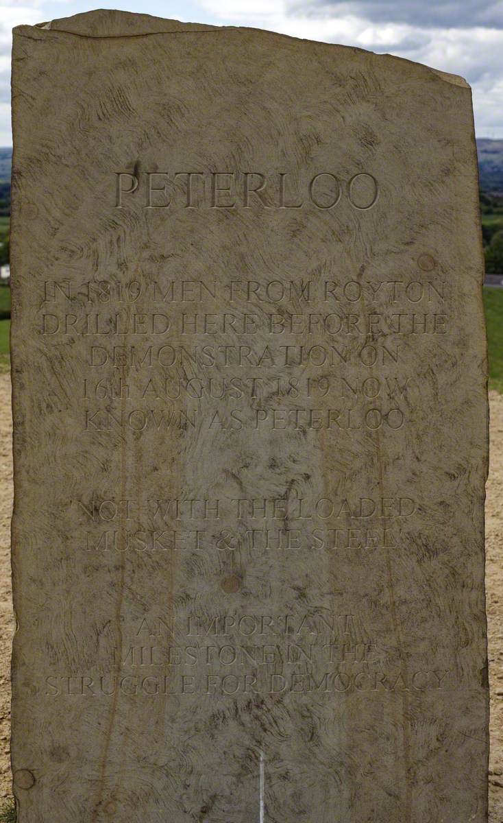 Peterloo Commemorative Monument | Art UK