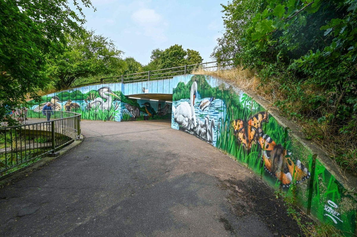 Wildlife (Underpass mural) | Art UK