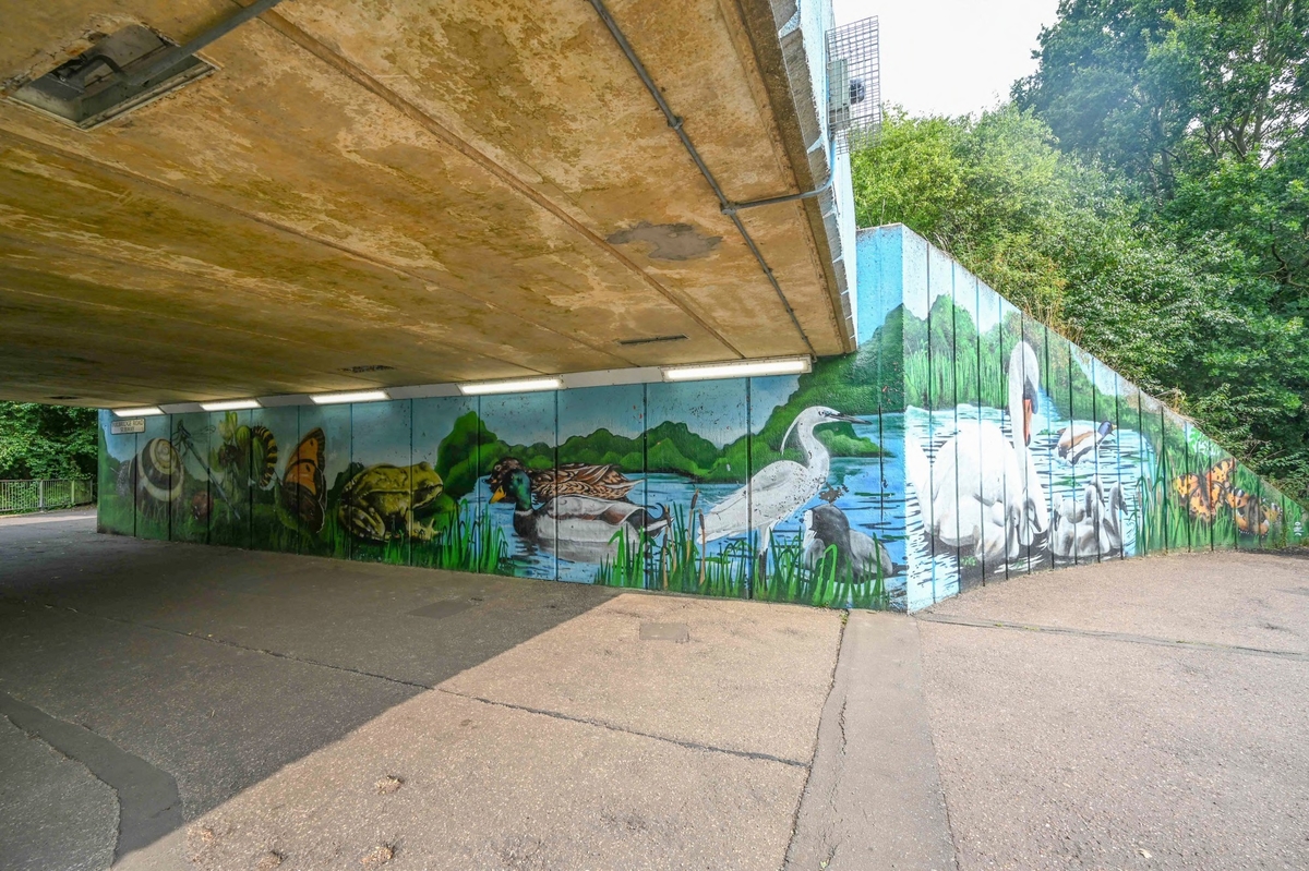 Wildlife (Underpass mural) | Art UK
