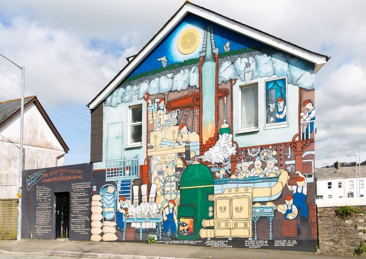 Secret Pasty Factory Mural | Art UK