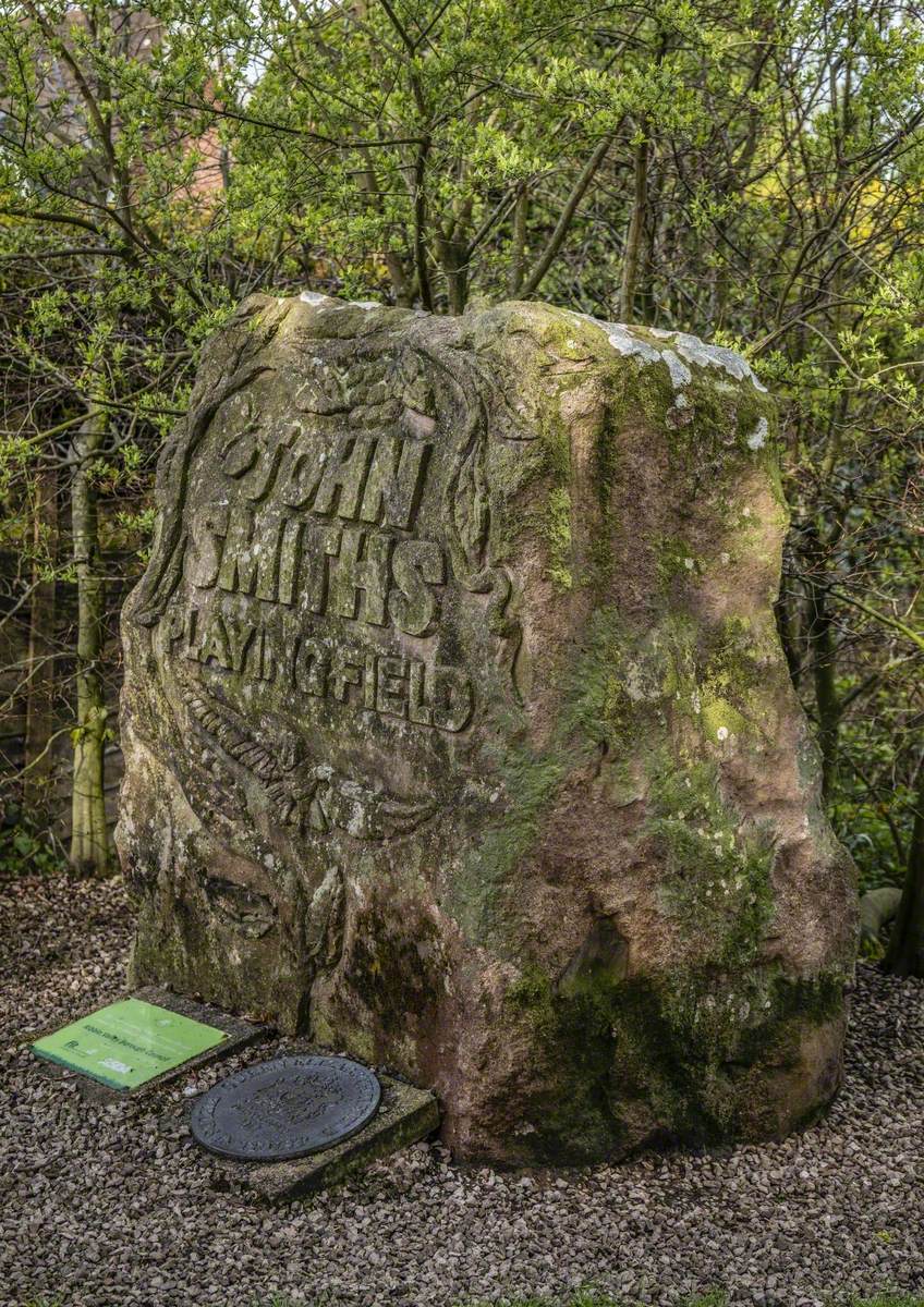 John Smiths Park Entrance Stone | Art UK